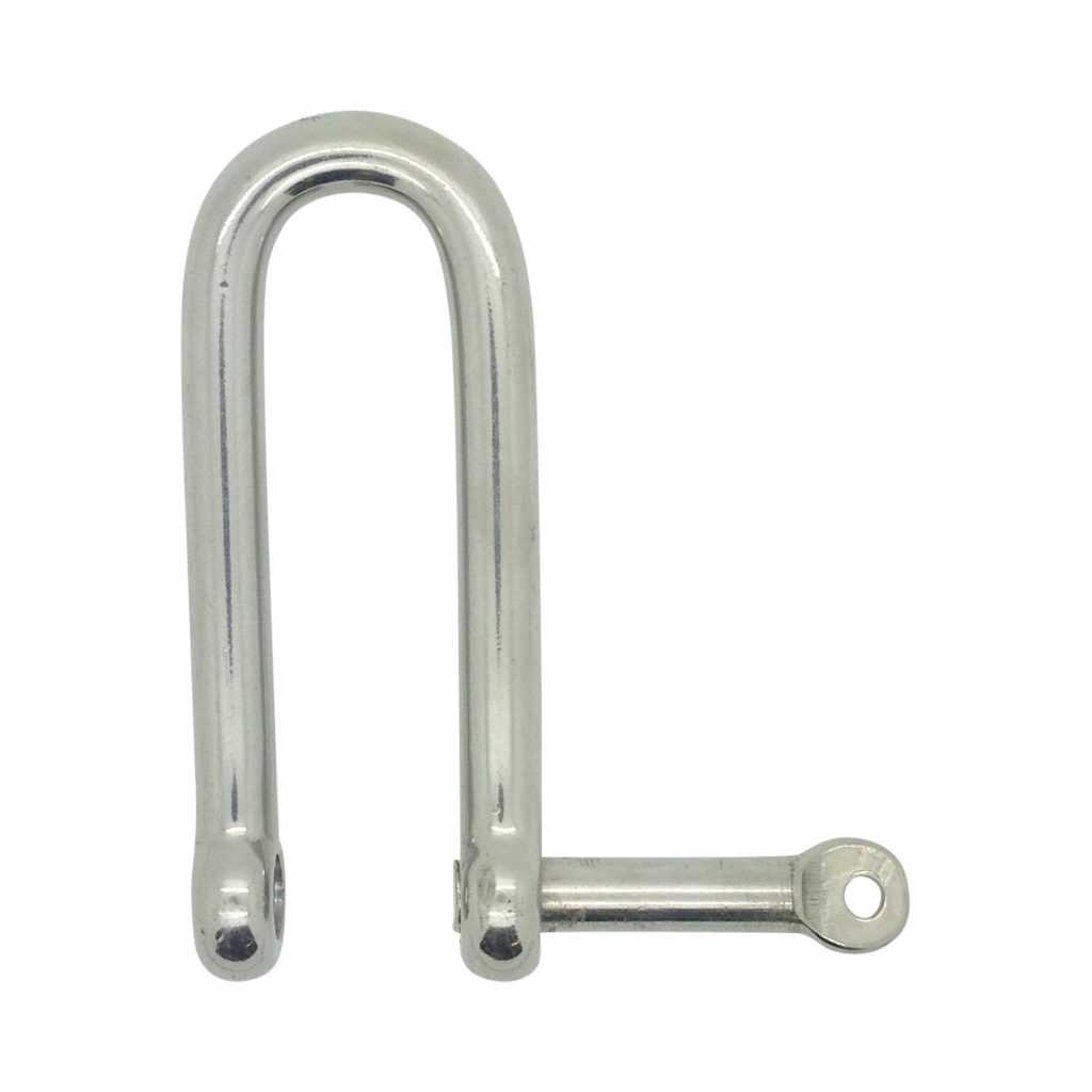 Stainless Steel Captive Pin Long Dee Shackle - Deacon Wire Rope
