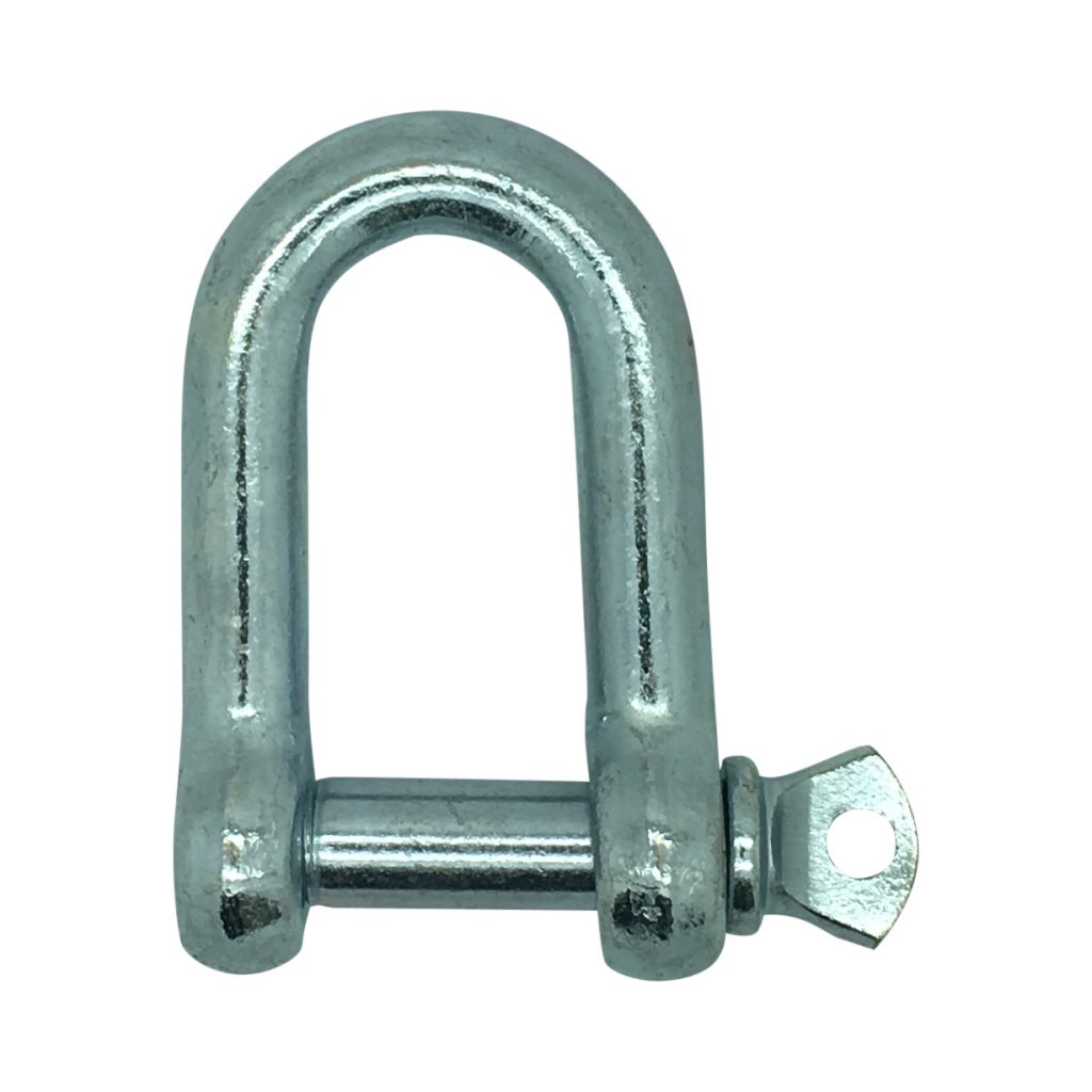 Galvanised Commercial Dee Shackle - Deacon Wire Rope