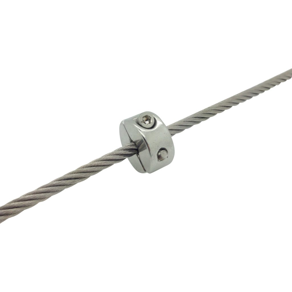 Stainless Steel Wire Rope Stopper - Deacon Wire Rope